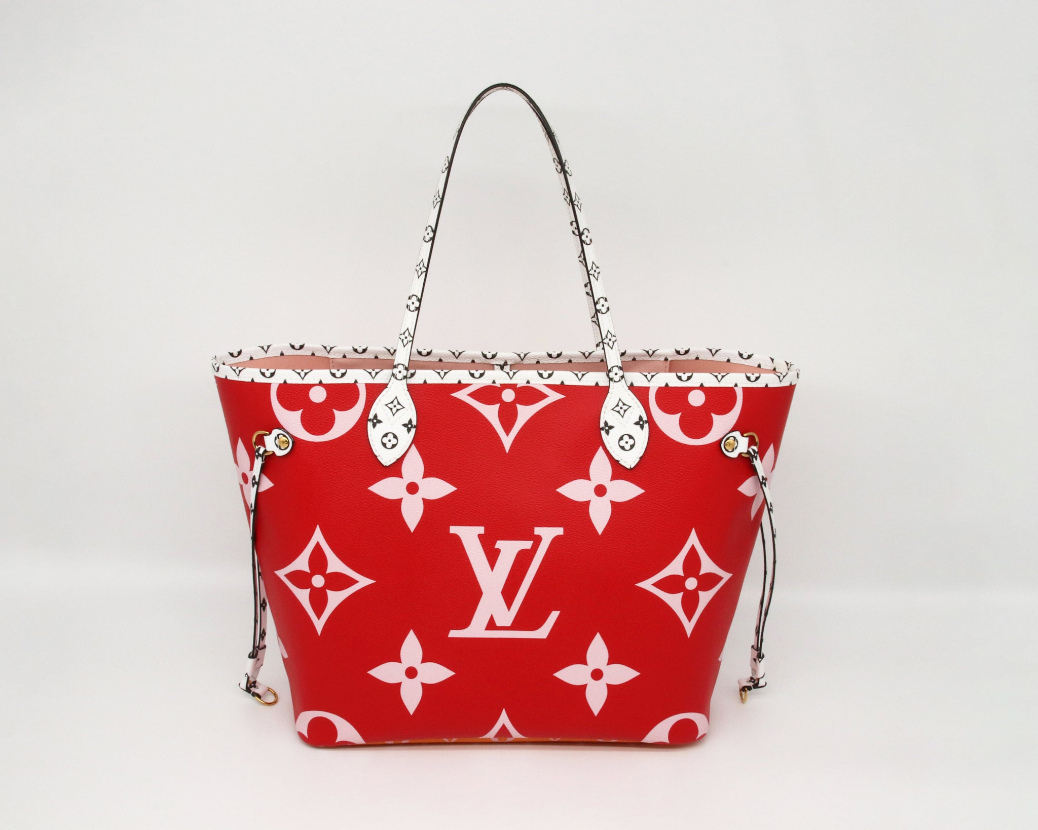 Louis Vuitton Neverfull MM Monogram Giant Rouge Red M44567